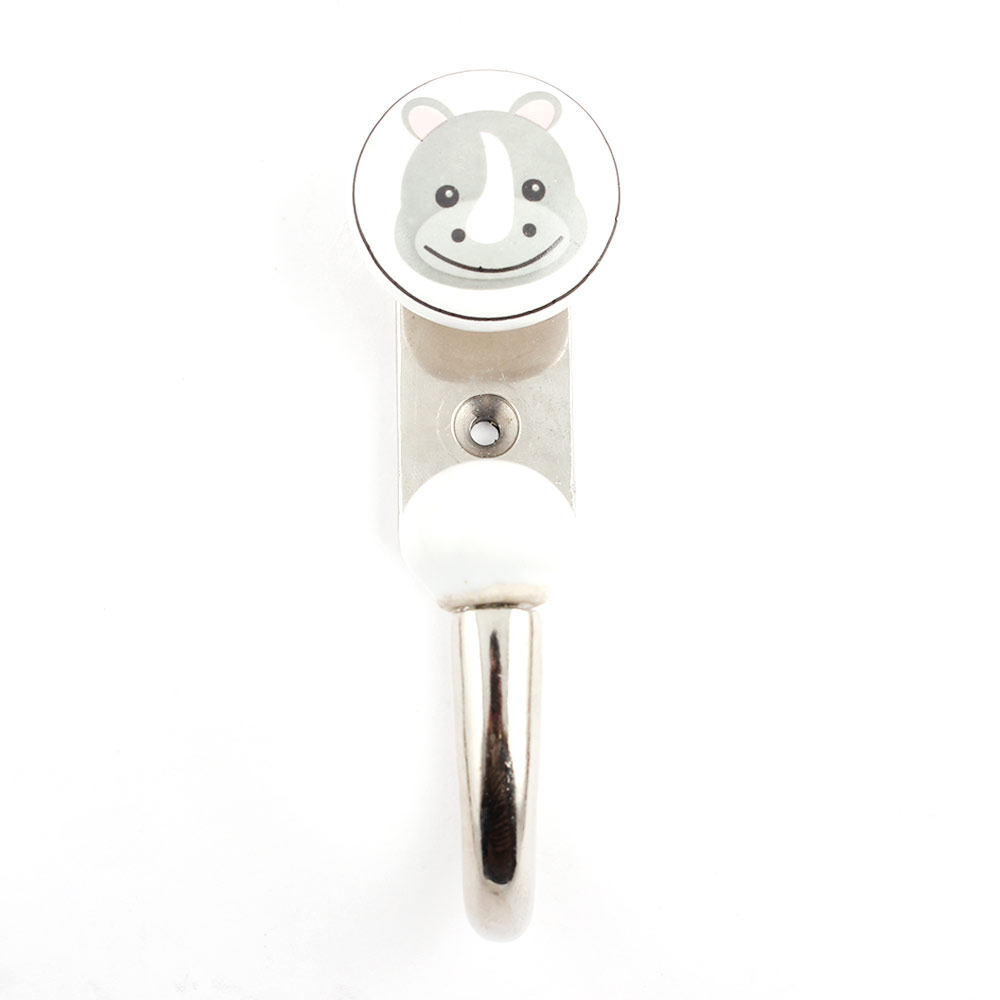 Hippo Ceramic Hooks