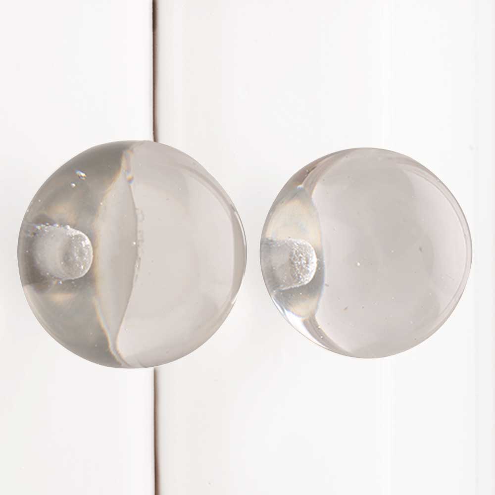Clear Round Glass Drawer Knob Online