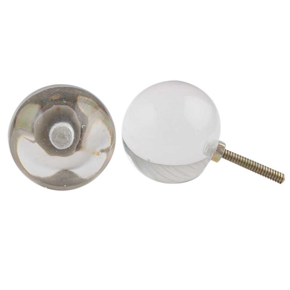 Clear Round Glass Drawer Knob Online