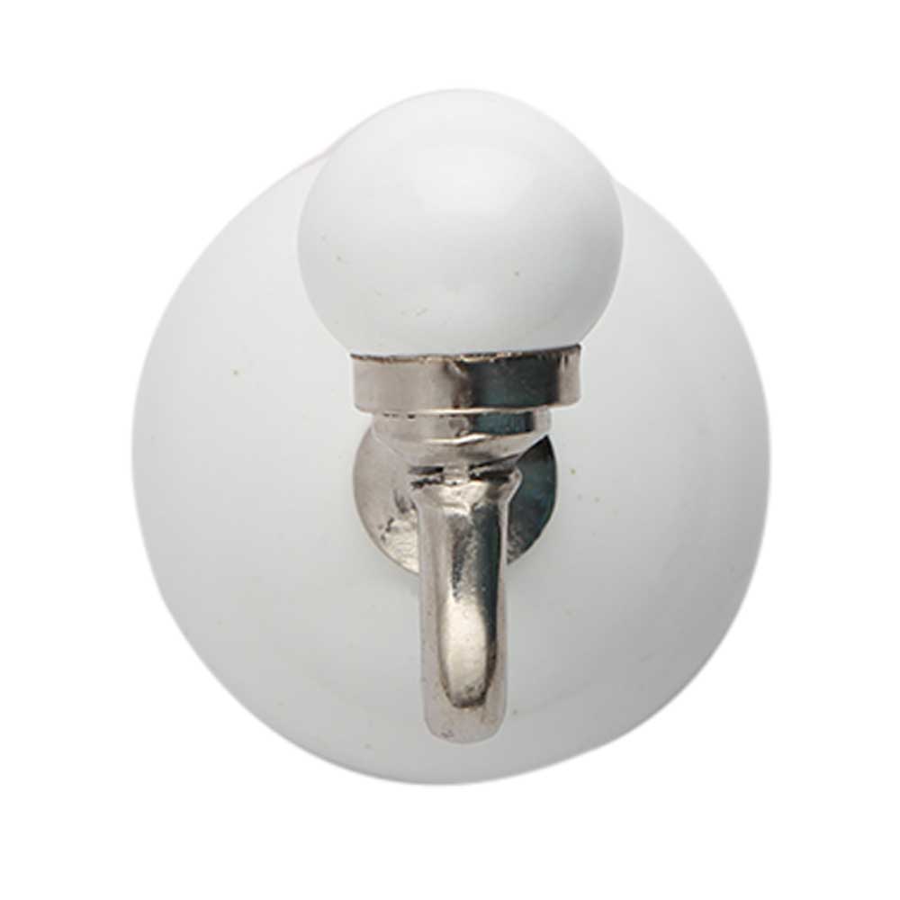 Solid White Wall Hooks