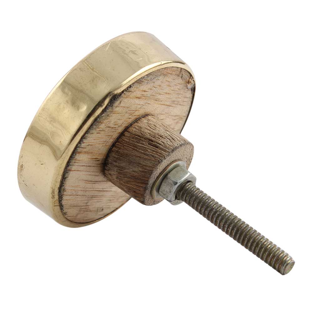 Golden Round Wire Cabinet Knobs
