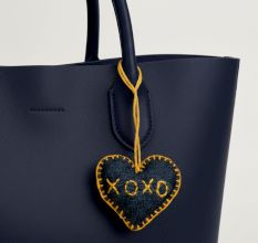 Buy Handmade Heart Message Charm XOXO Design Set of Four