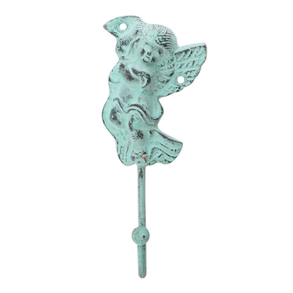 Sage Green Angel Iron Hooks