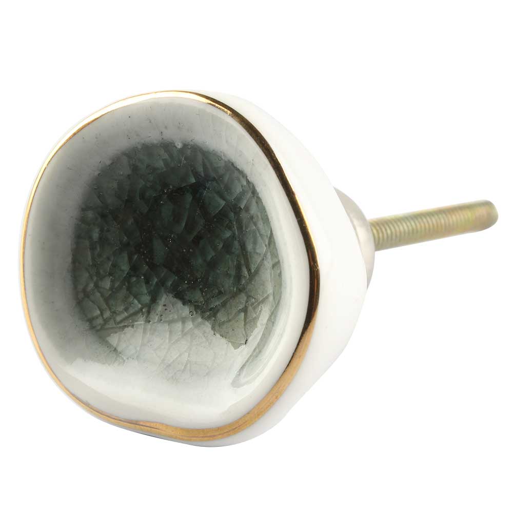 White Ceramic Wardrobe Knob Online