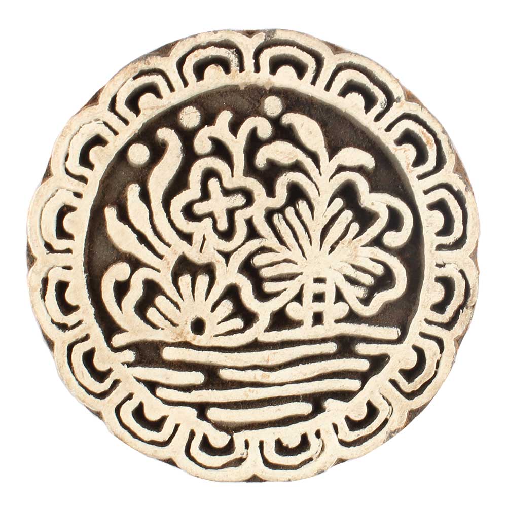 Set of 1 Piece New Wooden Printing Block