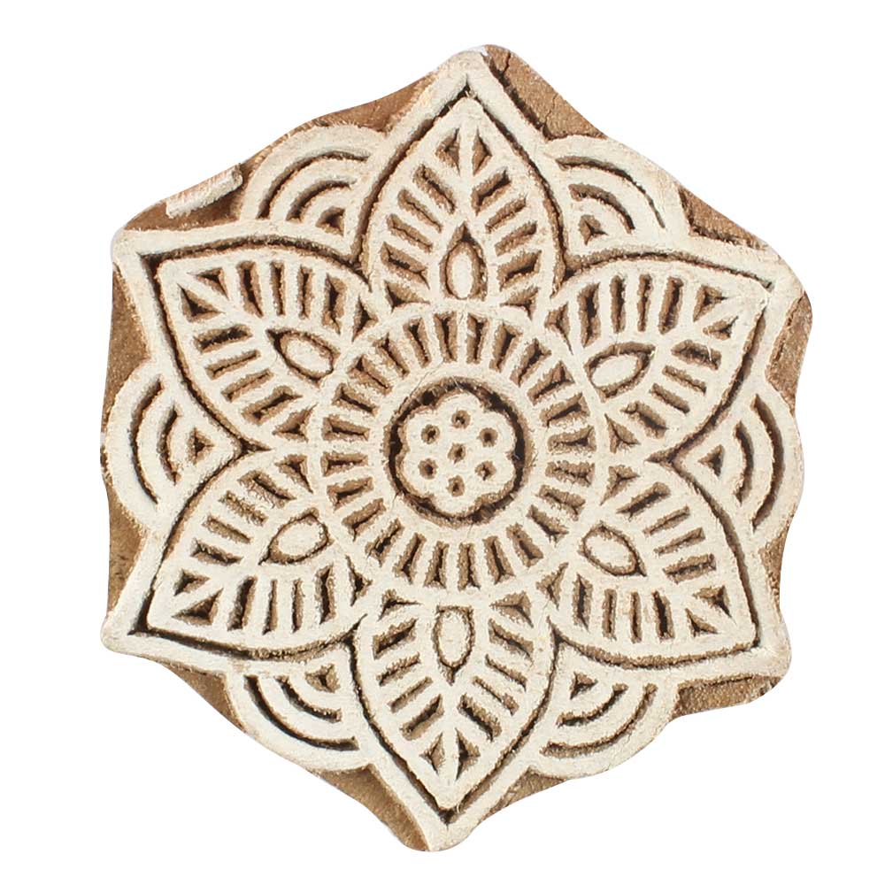 Set of 1 Piece New Wooden Printing Block