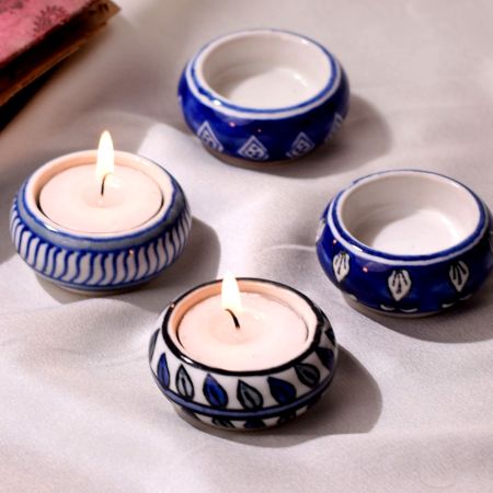 Buy Ceramic Tea Light Holders online | IndianShelf