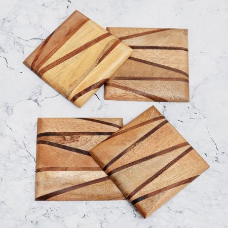 Exquisite Home Decor Coasters for Stylish Living Spaces | Indianshelf
