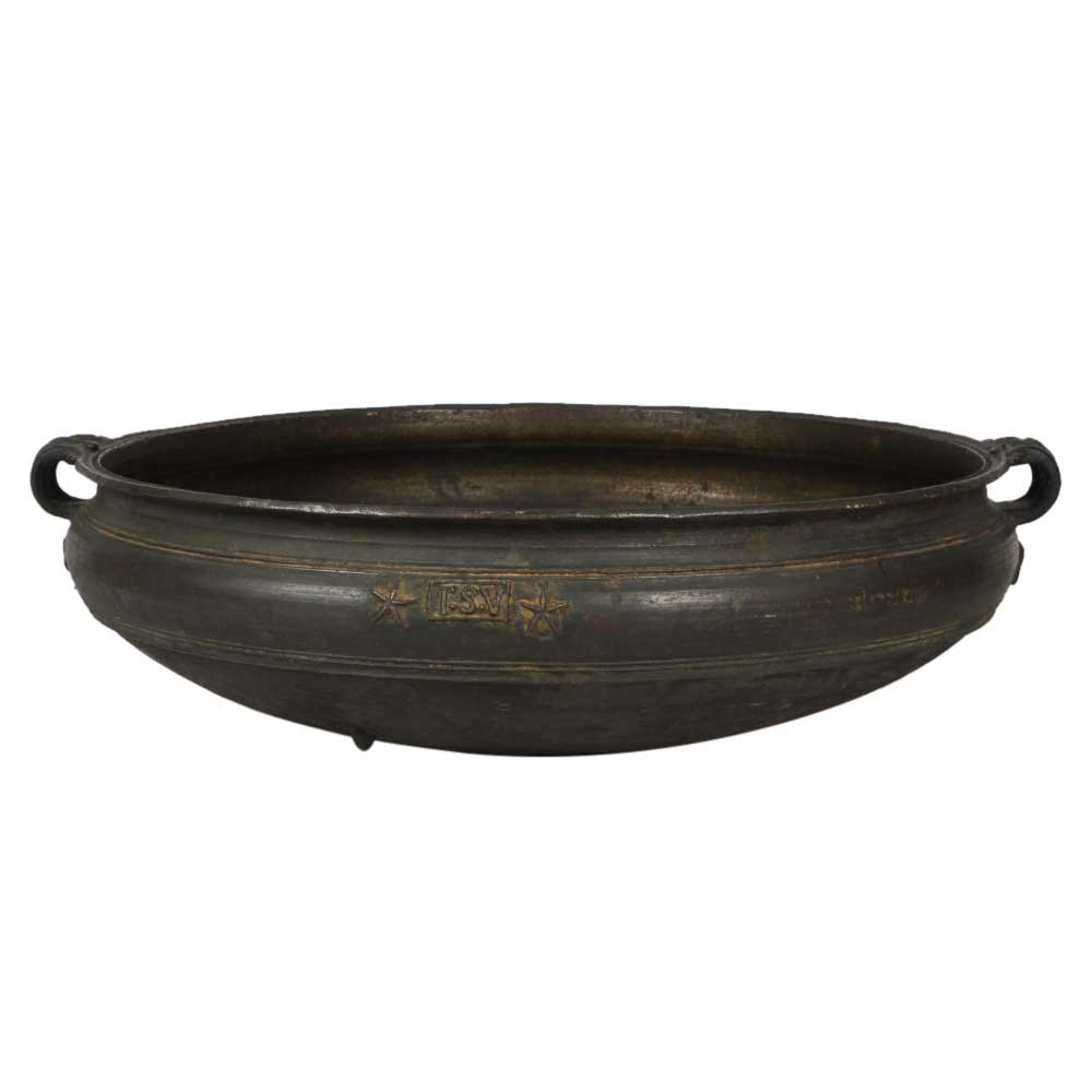 Vintage Brass Urli From Kerala