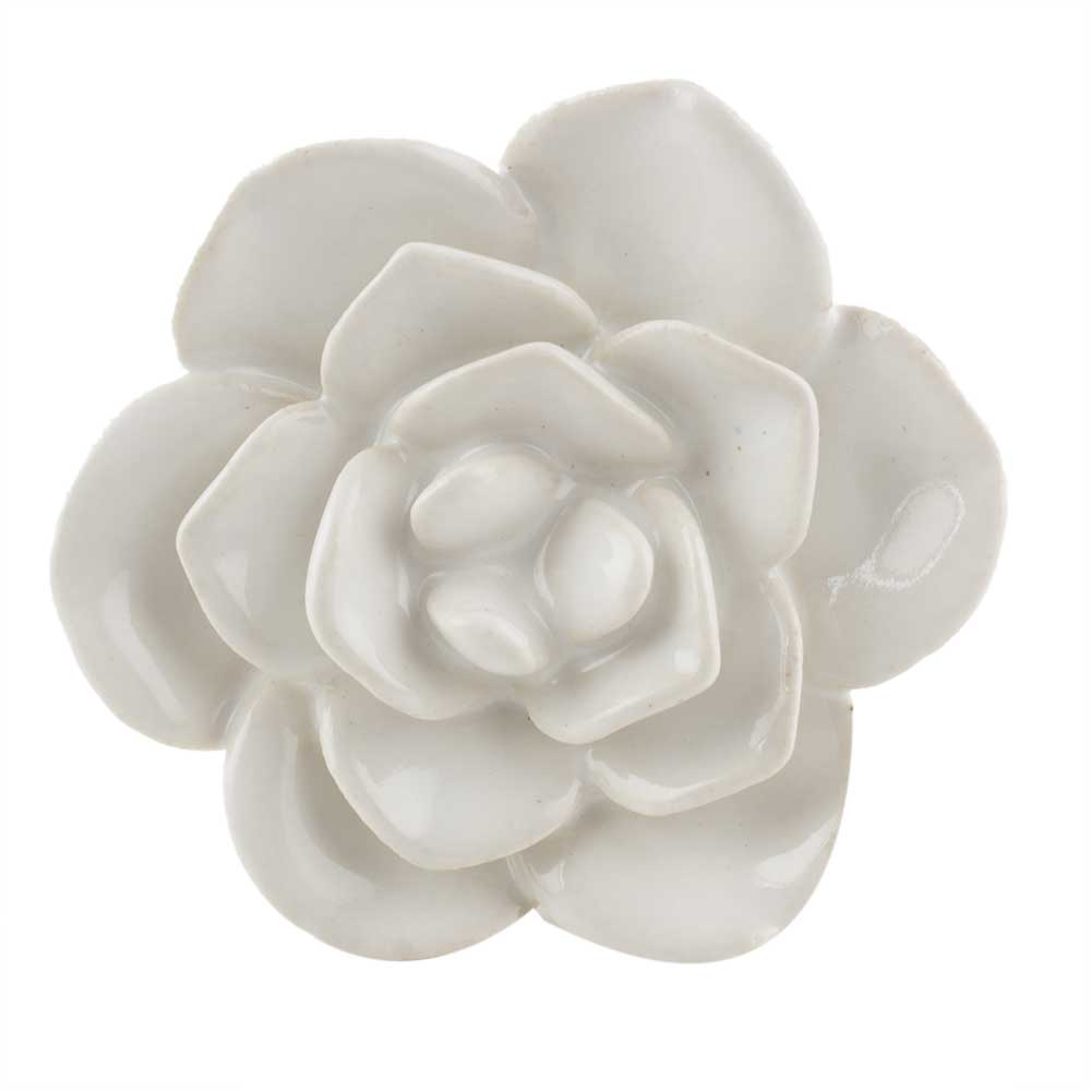 Ceramic Flower Knobs at Daryl Hudson blog