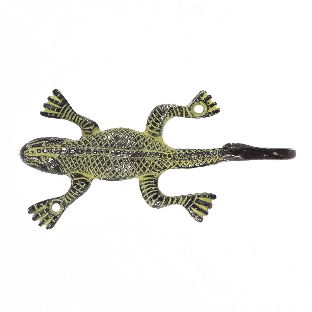 Antique Aluminium Lizard Hooks