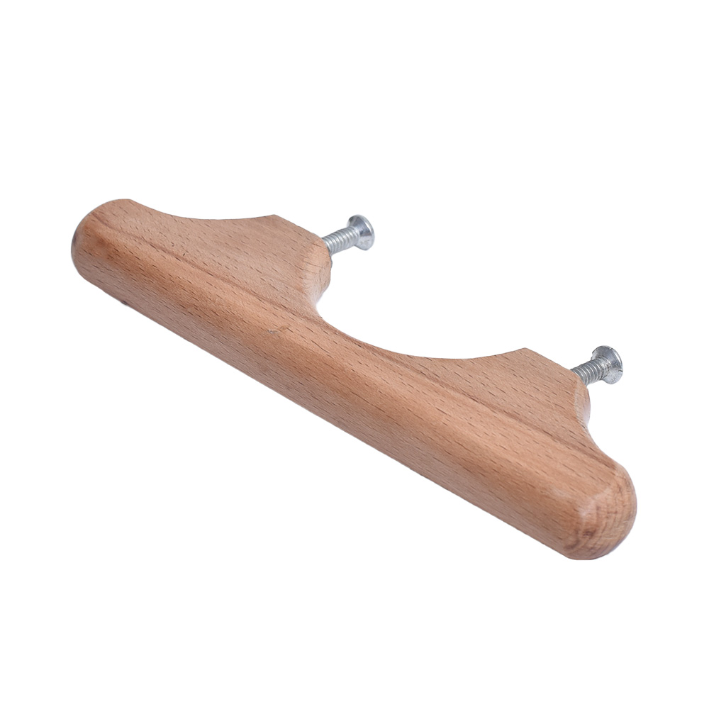 Handmade Natural Wooden Small Door Handles 6 Inches