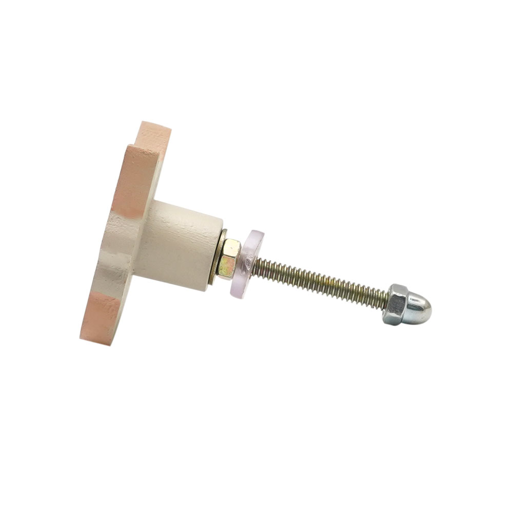 Multicolor Wooden Cow Face Dresser Knobs