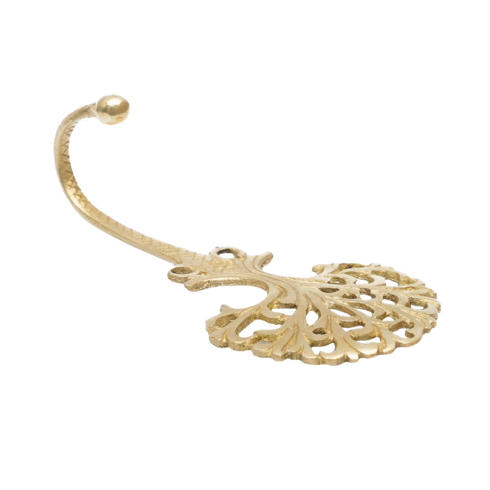 Golden Brass Tree Key Wall Hooks