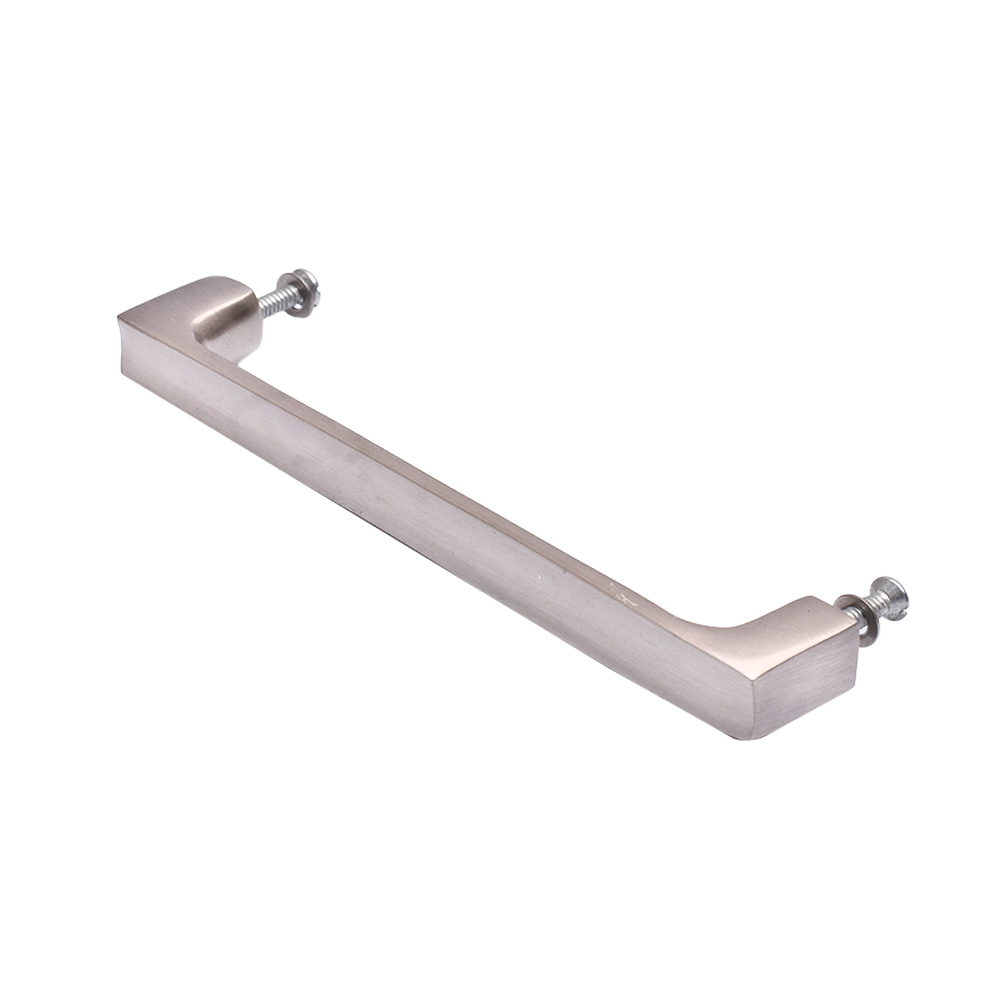 Silver Brass Bar Cabinet Door Pull Handle