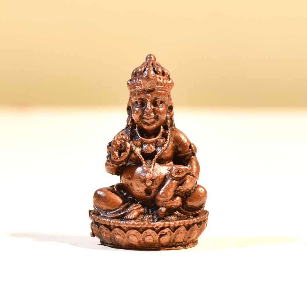 High Quality Copper Statue of Lord Kubera