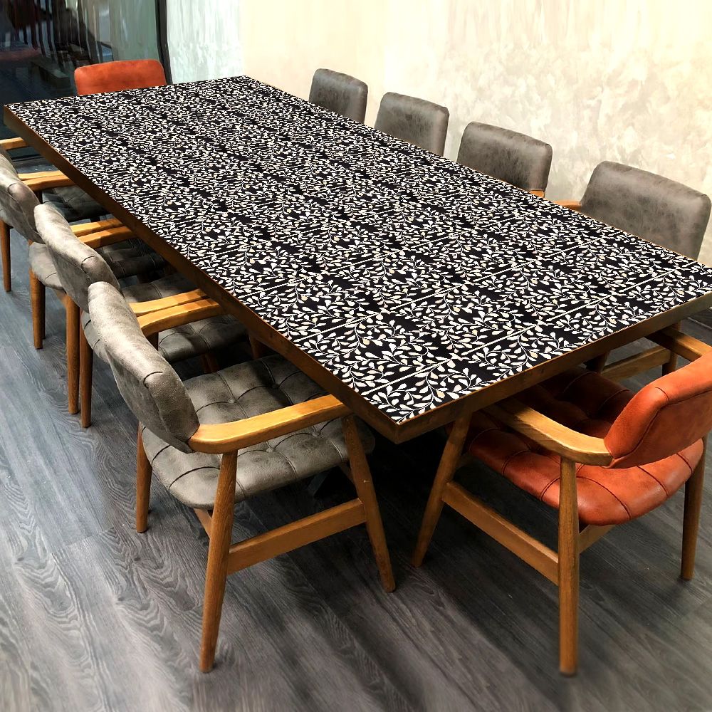 Black & White Acrylic Table Top