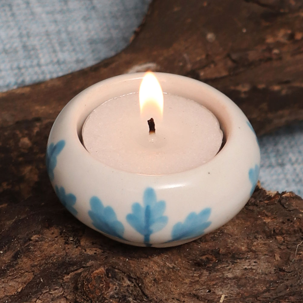Buy Ceramic Tea Light Holder online | IndianShelf