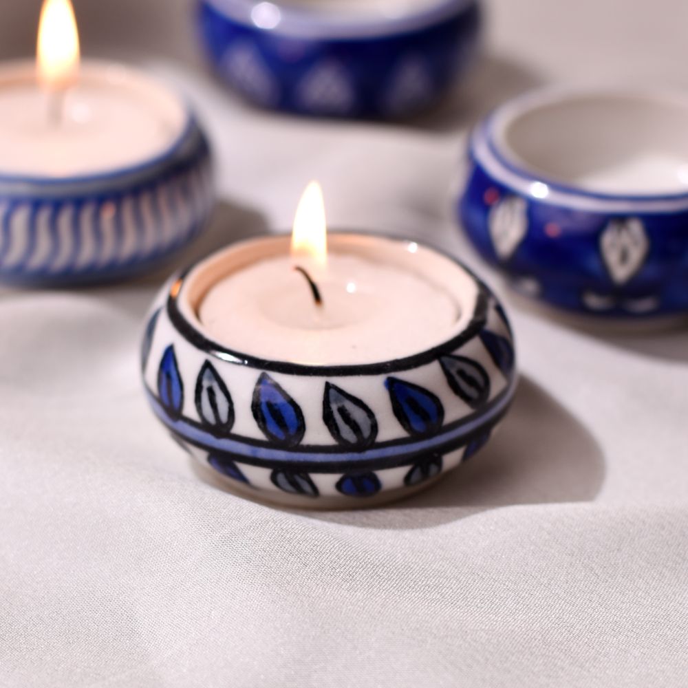 Buy Ceramic Tea Light Holders online | IndianShelf