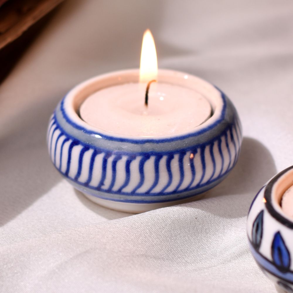 Buy Ceramic Tea Light Holders online | IndianShelf