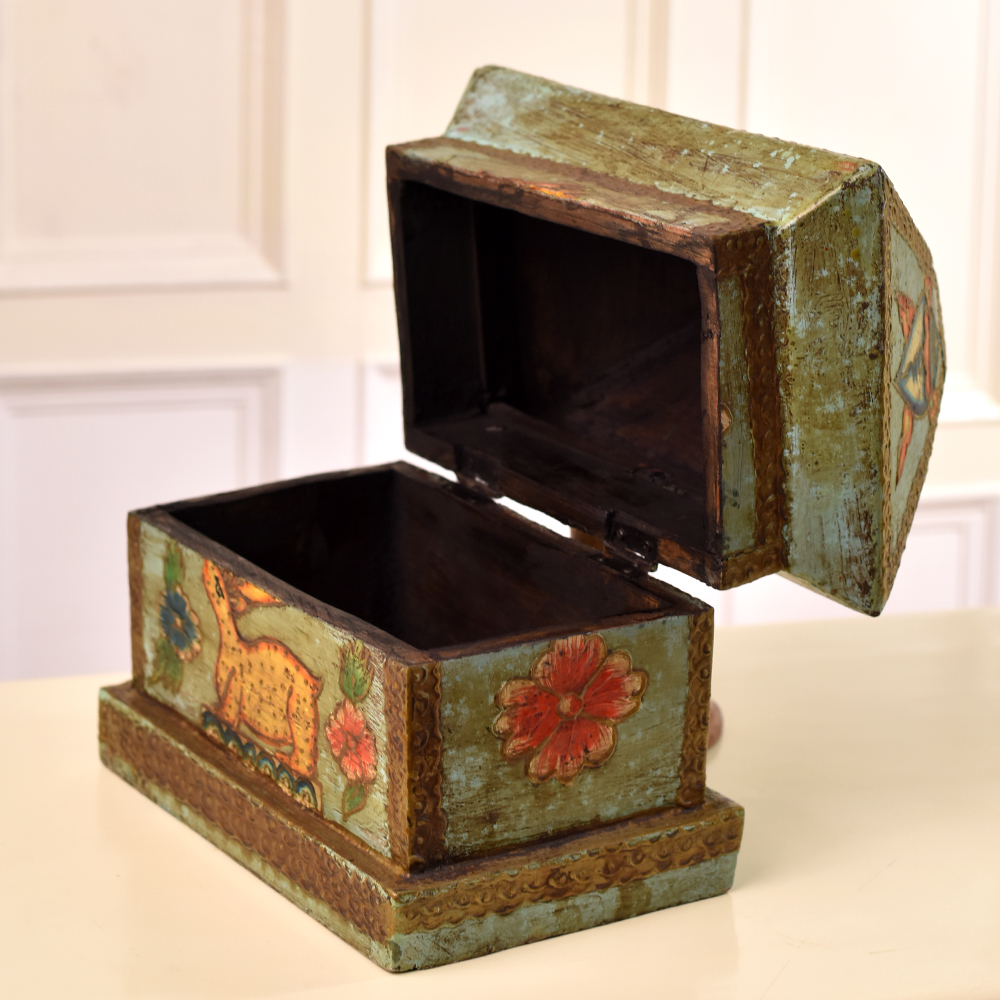 Buy Premium Wooden Storage Box online | IndianShelf